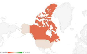 Creating a Map Chart in Excel and Google Sheets - HowtoExcel.net