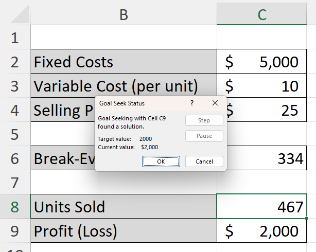 How to Calculate Break-Even Analysis in Excel: A Step-by-Step Guide ...